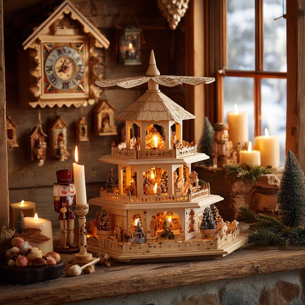The Story of German Christmas Pyramids and How to Display Them ...