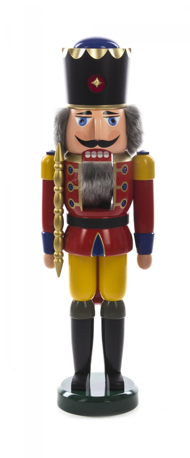 003/801R - King Nutcracker in Red – Frankenmuth Clock & German Gift Co.