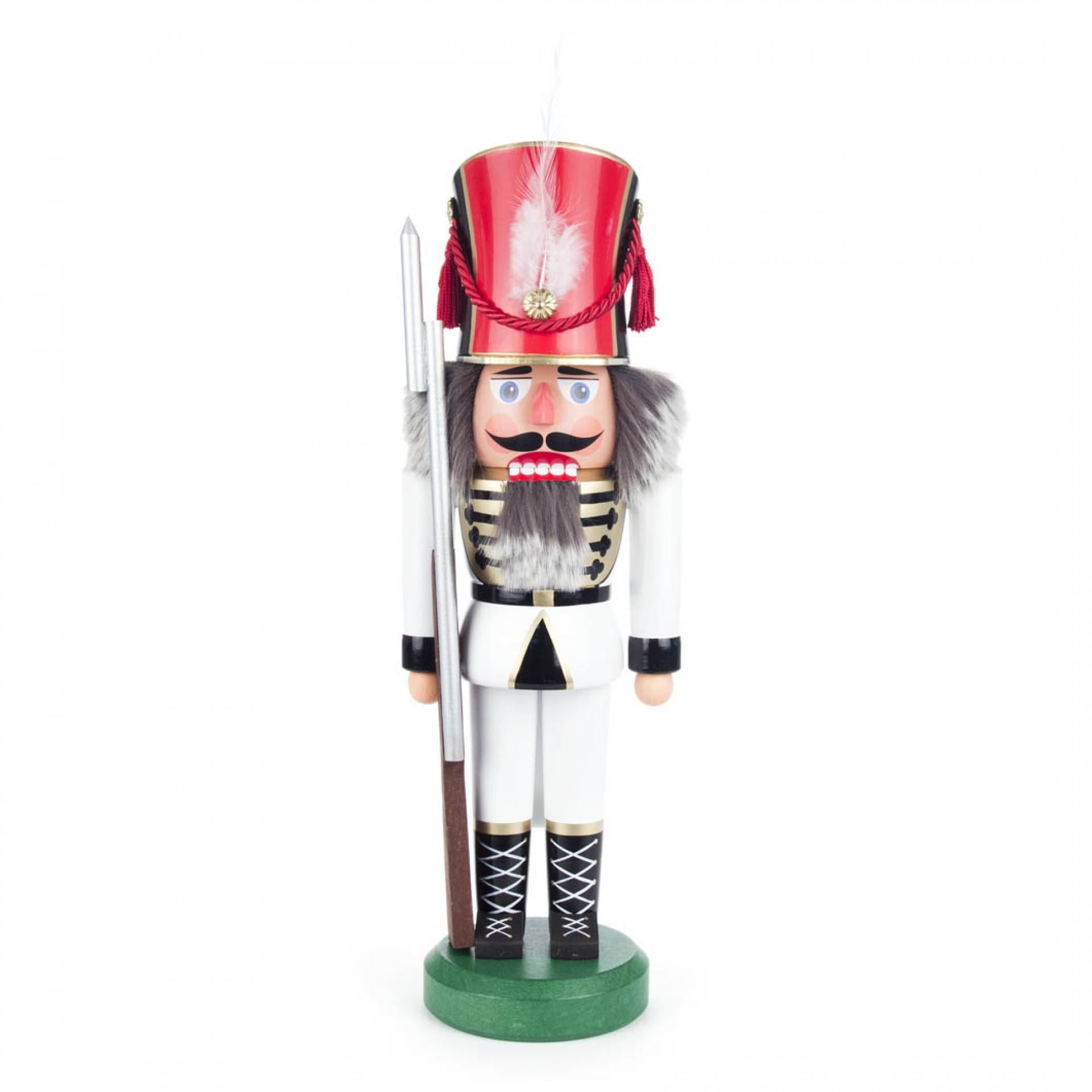012/012W - Soldier Nutcracker in White – Frankenmuth Clock & German ...