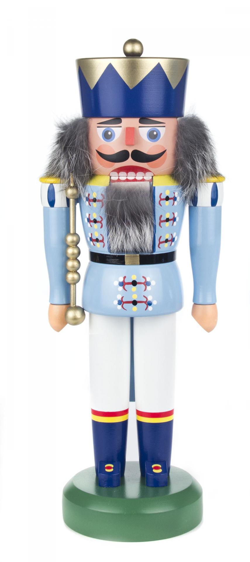012/041 - Nutcracker King in Light Blue – Frankenmuth Clock & German ...