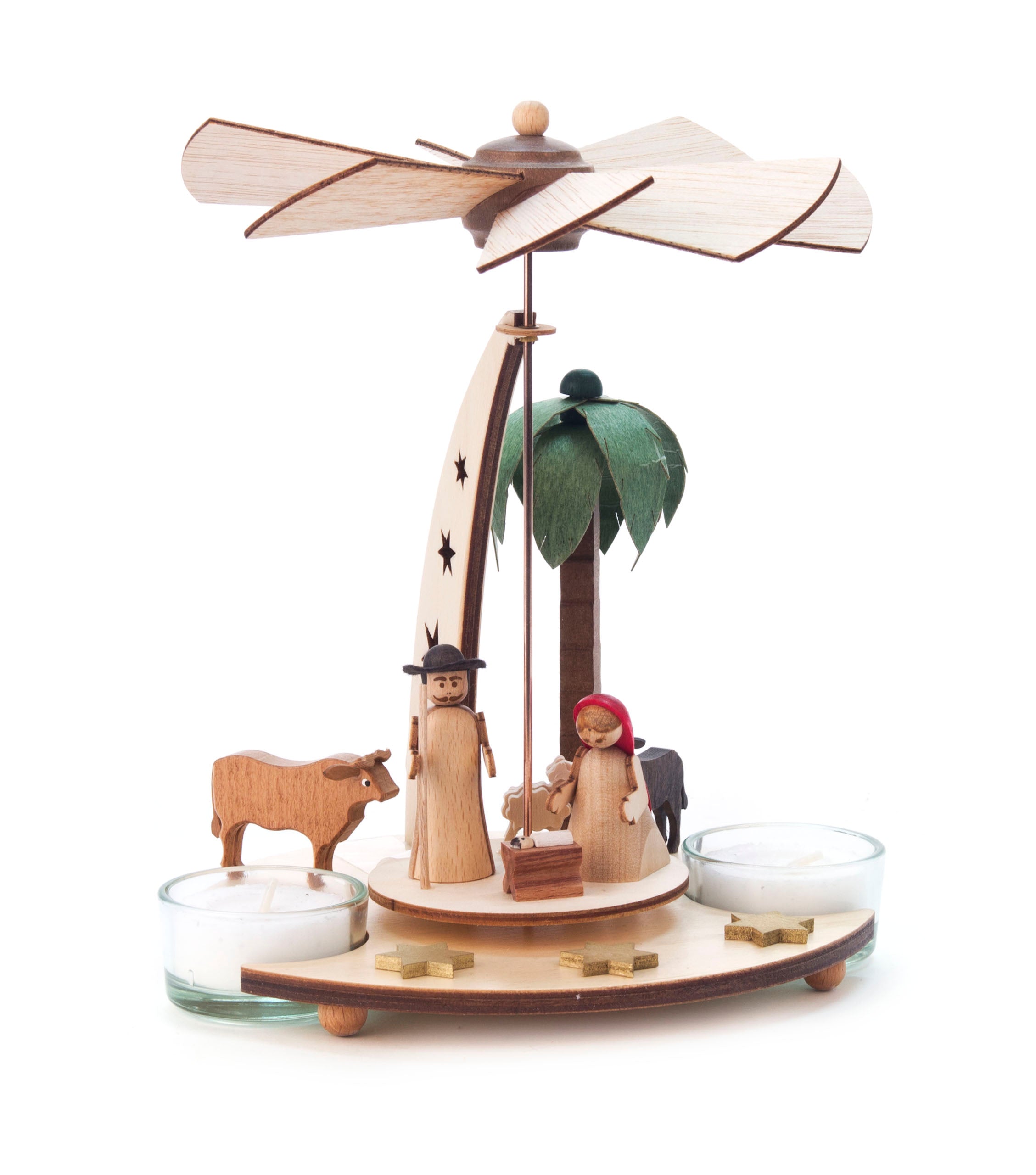 085/469 - Nativity Pyramid – Frankenmuth Clock & German Gift Co.