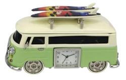 C3159GR - Green Camper Van Miniature Clock – Frankenmuth Clock & German ...
