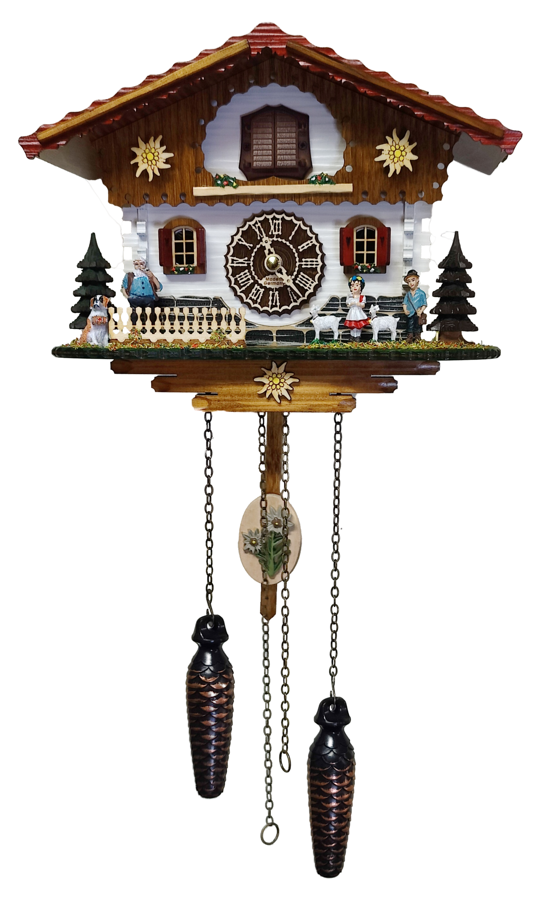 KU4270QM - Quartz Musical Heidi Haus Chalet – Frankenmuth Clock ...