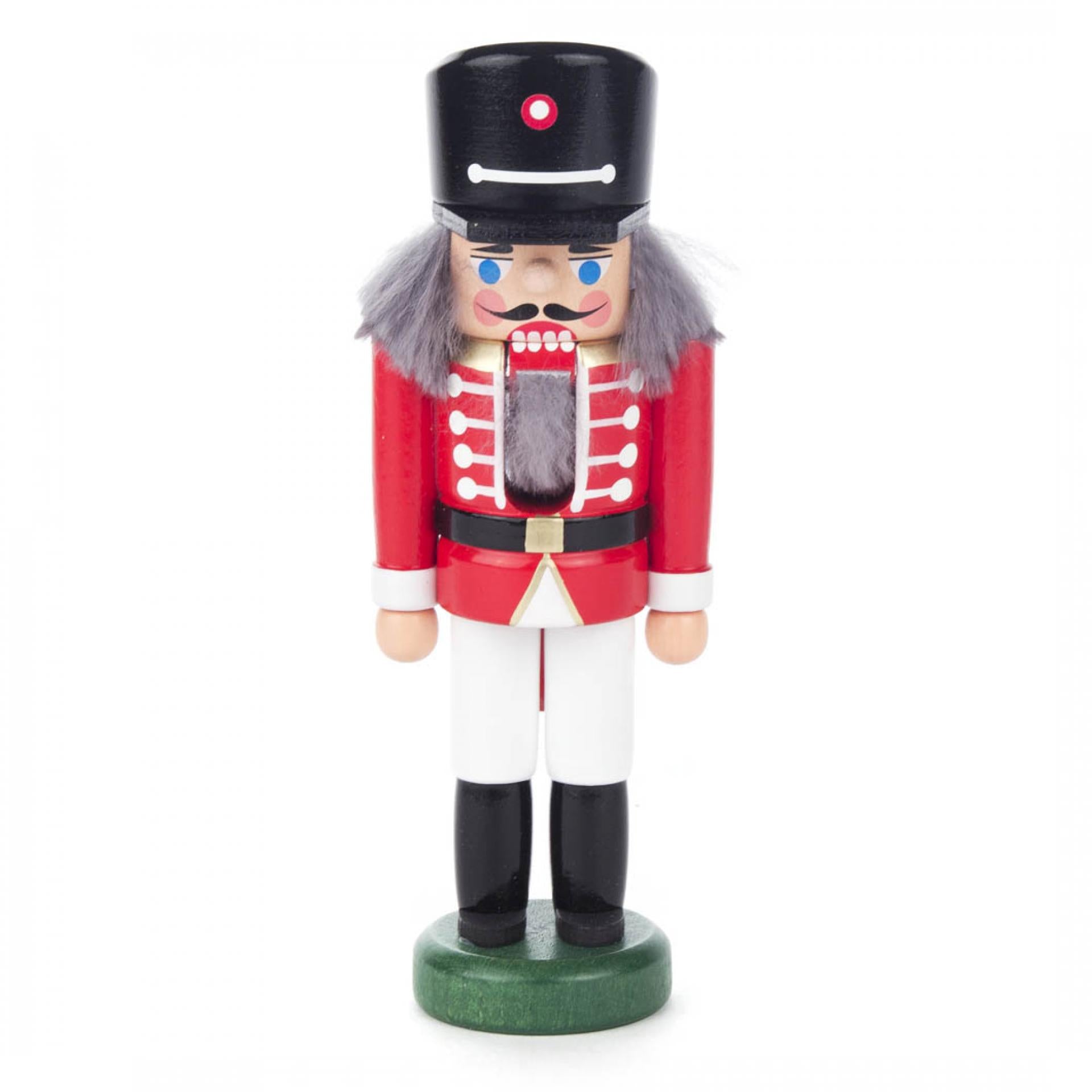 015/004 - Miniature Nutcracker - Soldier in Red - 14cm – Frankenmuth ...