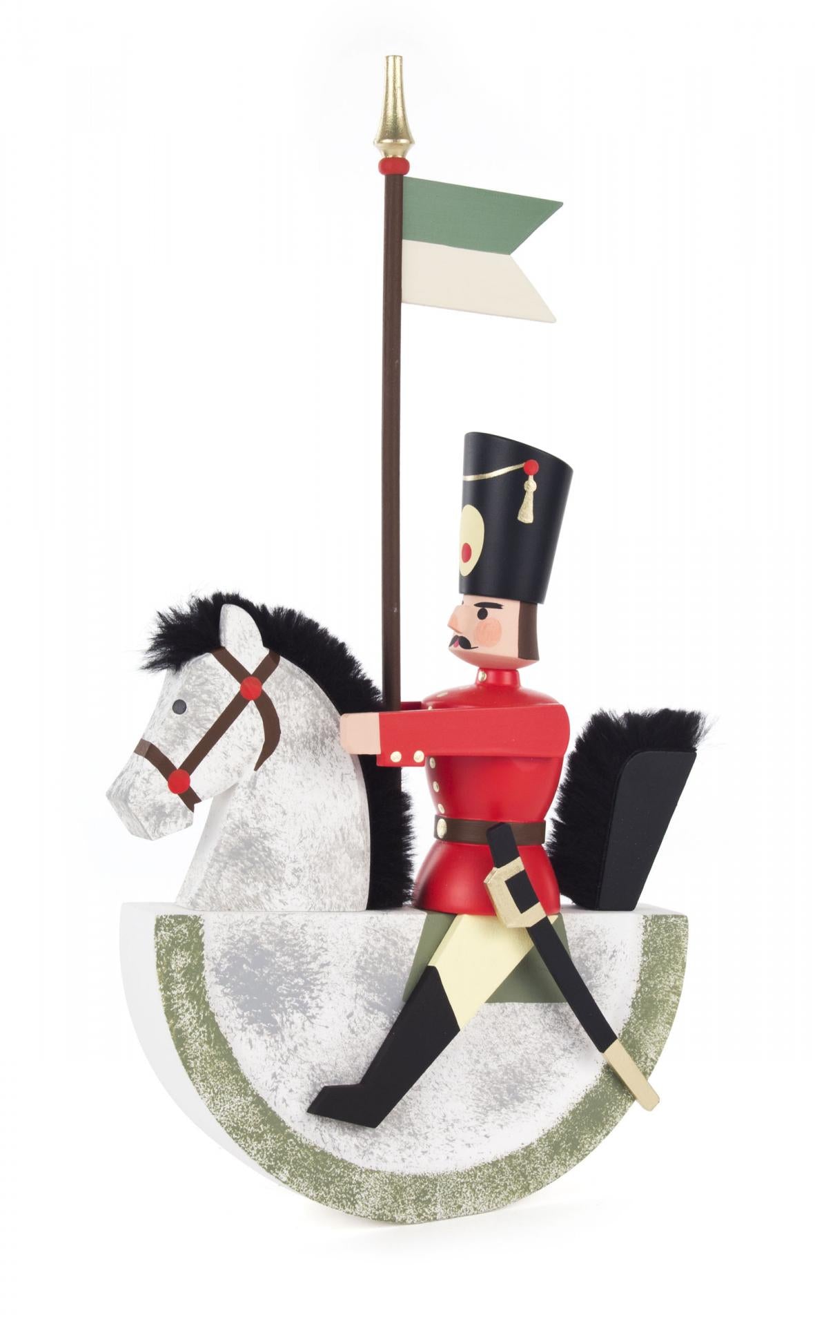025/012 - Rocking Horseman Nutcracker – Frankenmuth Clock & German Gift Co.