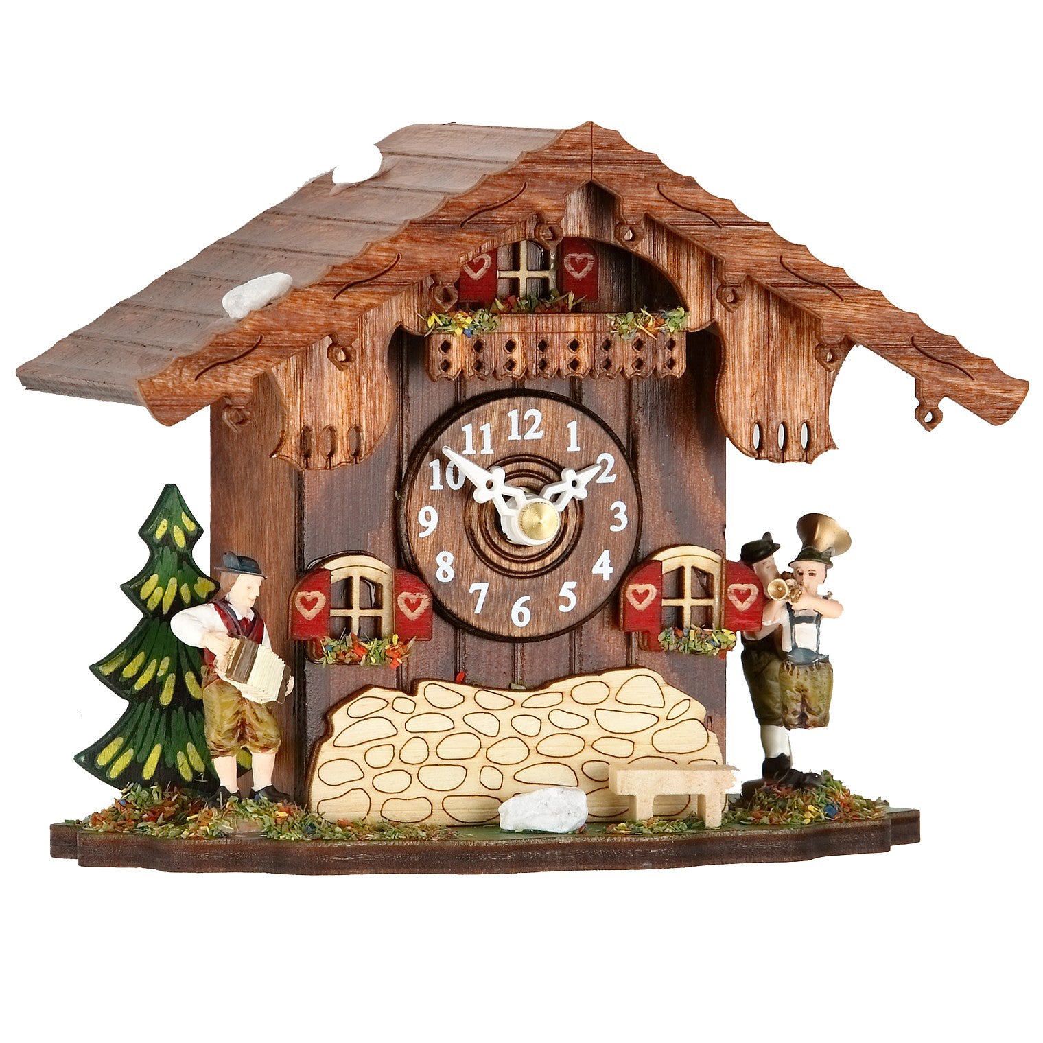 083Q - Umpa Band Tabletop Novelty Cuckoo – Frankenmuth Clock & German ...