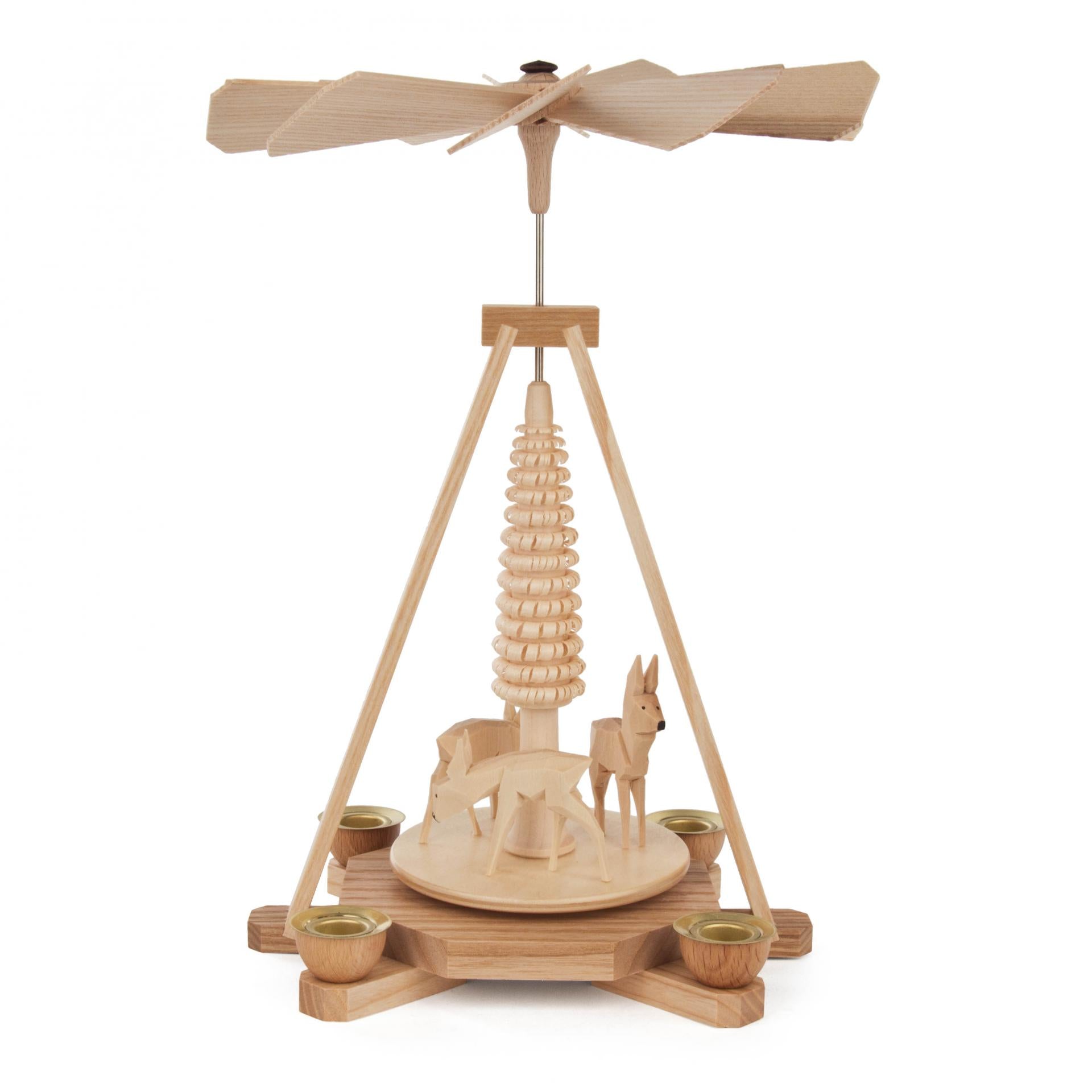 085/484/6 - Pyramid with Deer – Frankenmuth Clock & German Gift Co.