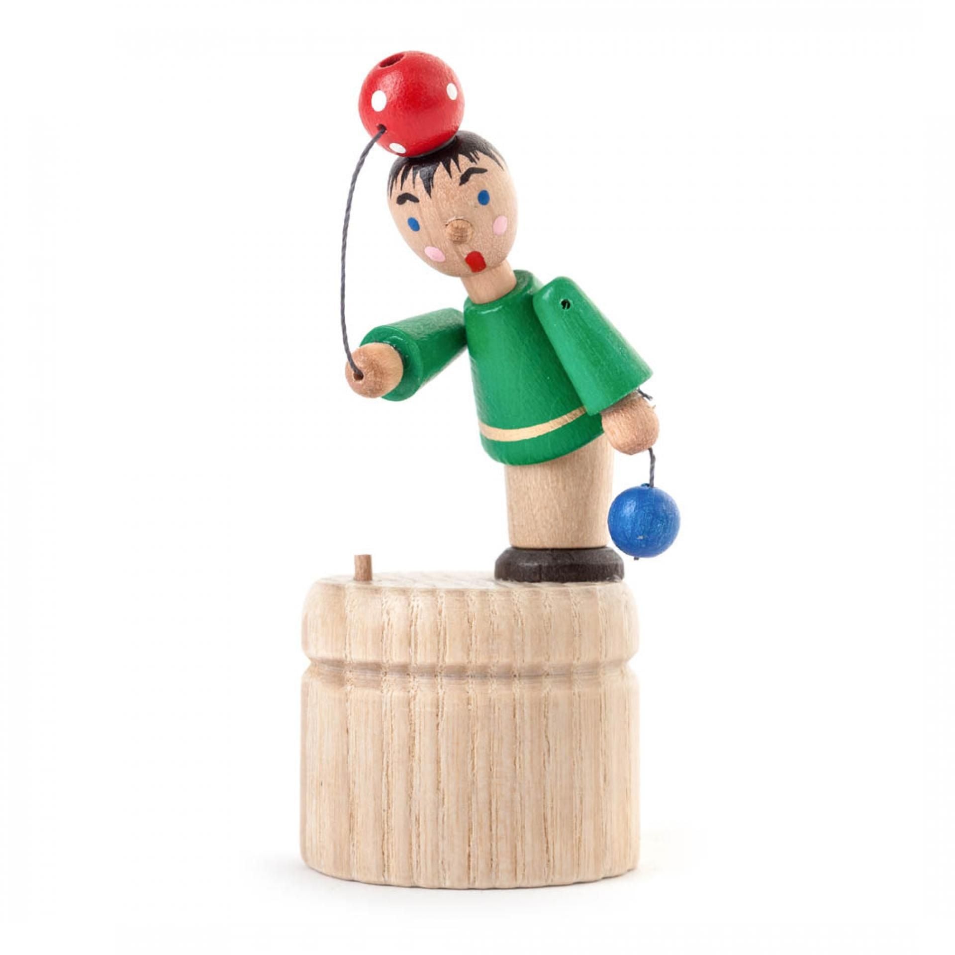 105/036 - Wobbly Animal - Ball Player – Frankenmuth Clock & German Gift Co.