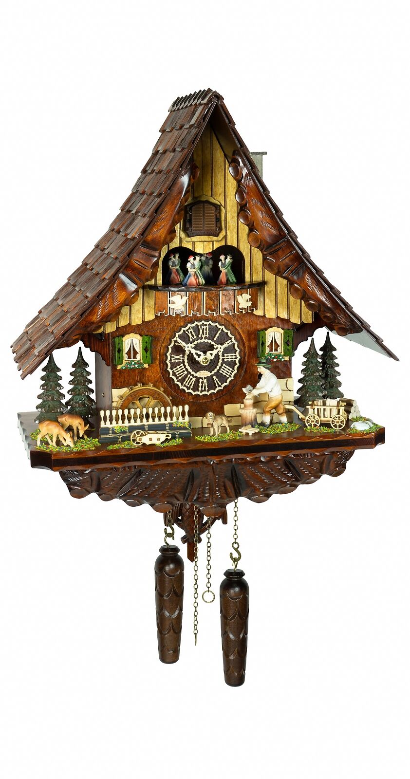 KU4288QMT - Quartz Chalet with Wood Chopper & Animals – Frankenmuth ...