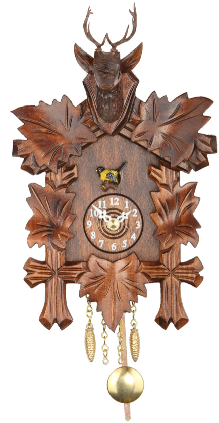 2051PQ - Novelty w/ Stag – Frankenmuth Clock & German Gift Co.
